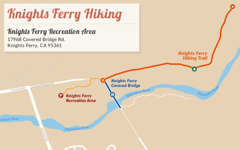 Knights Ferry Recreation, Rafting, and Hiking